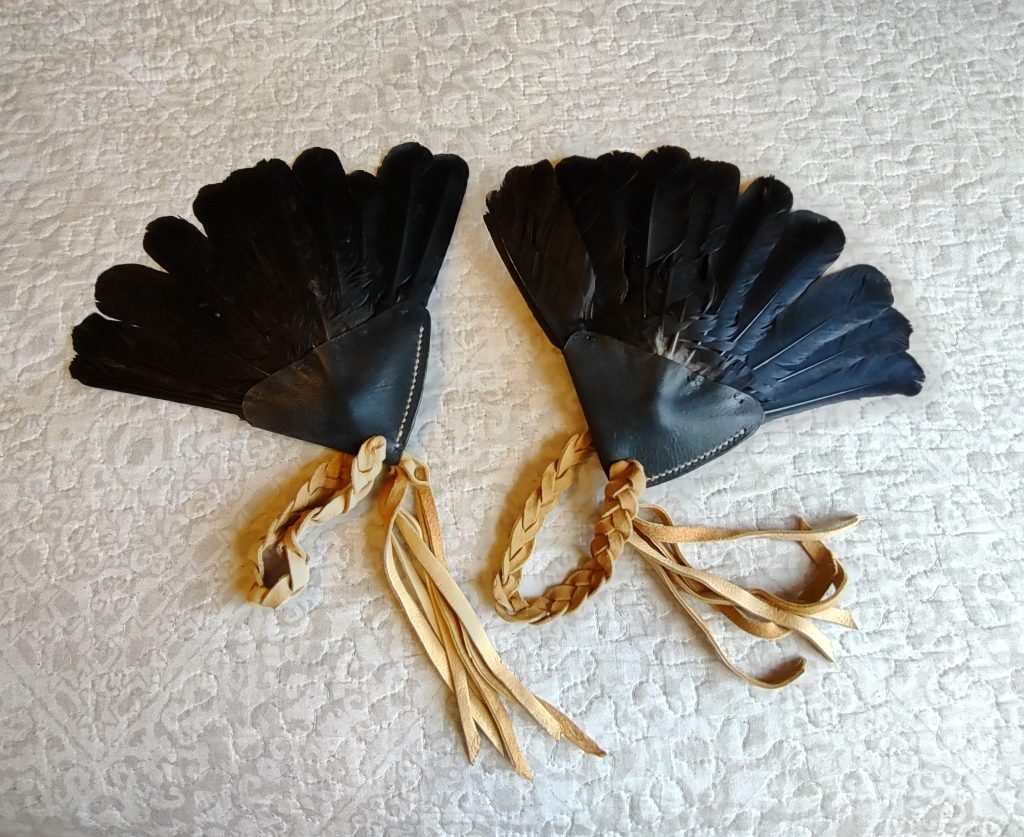 Crow Tail Fans - Tribal Canoe
